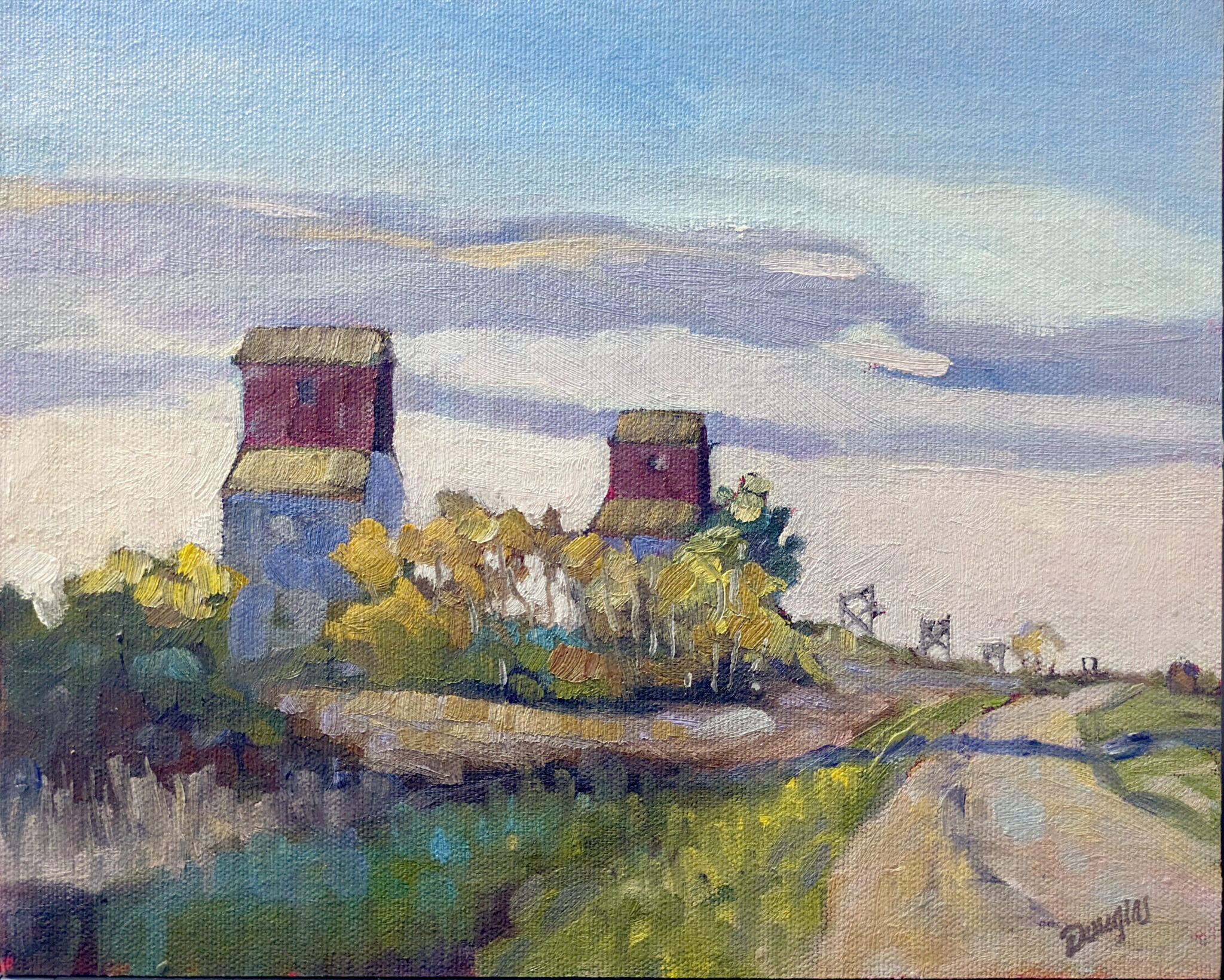 Saskatchewan Grain Elevators | Carol L. Douglas